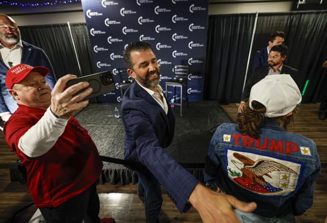 Don Jr. Stumps for Crawford – Yellow Stripes & Dead Armadillos
